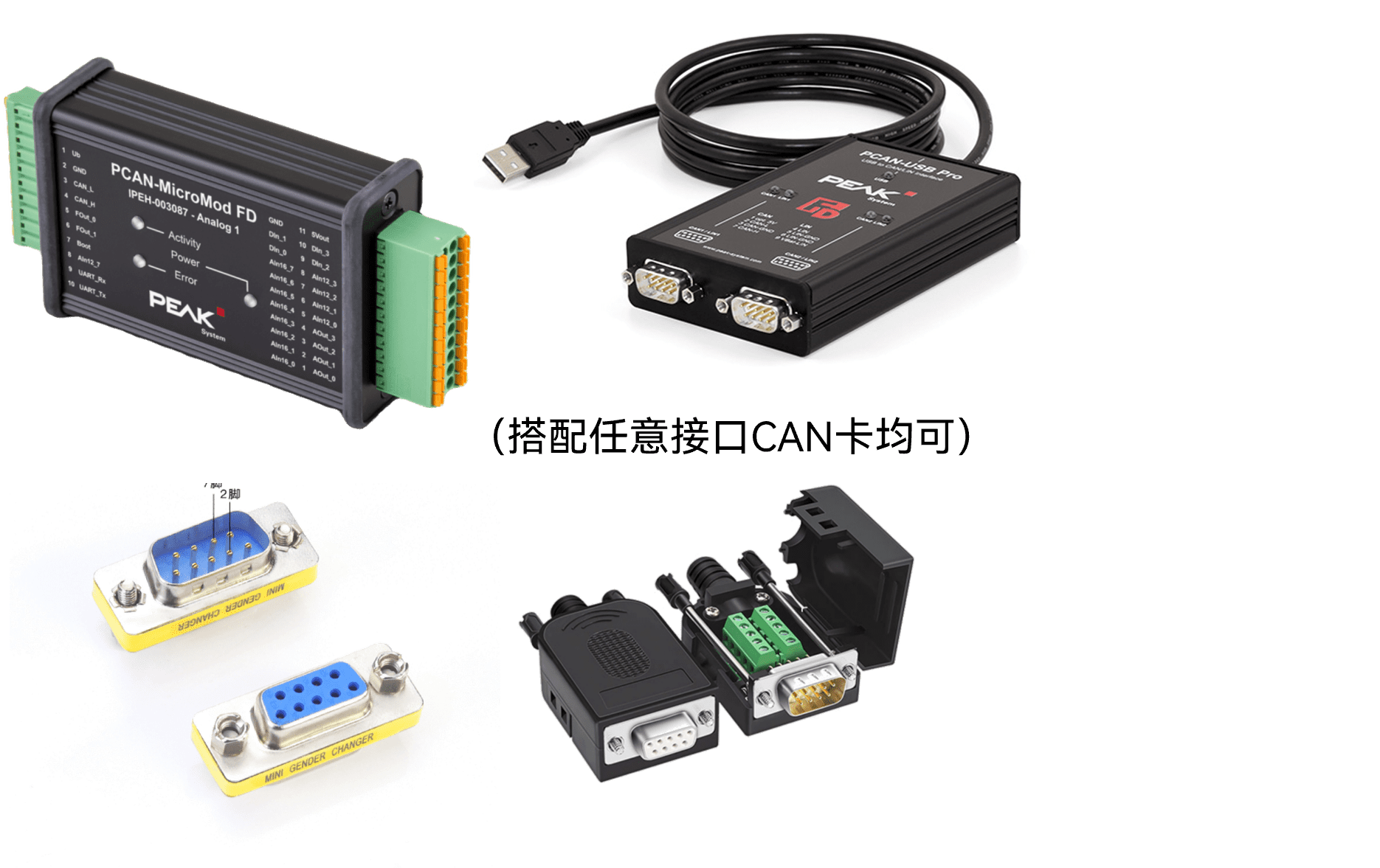 PCAN-Micromod FD Analog 1 - 虹科智能互联