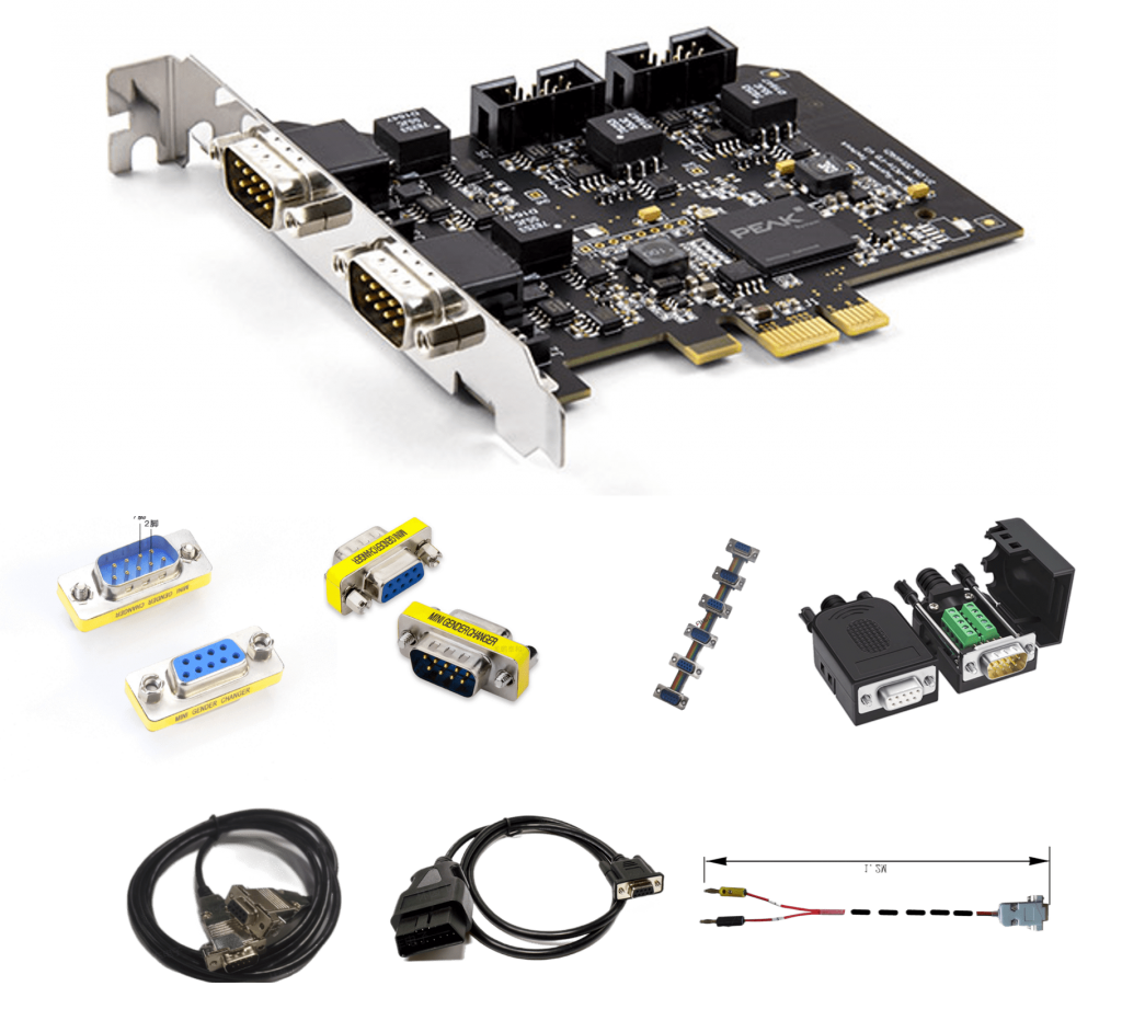 PCAN-PCIe FD-多通道CAN/CAN FD转PCIe接口卡 - 虹科智能互联