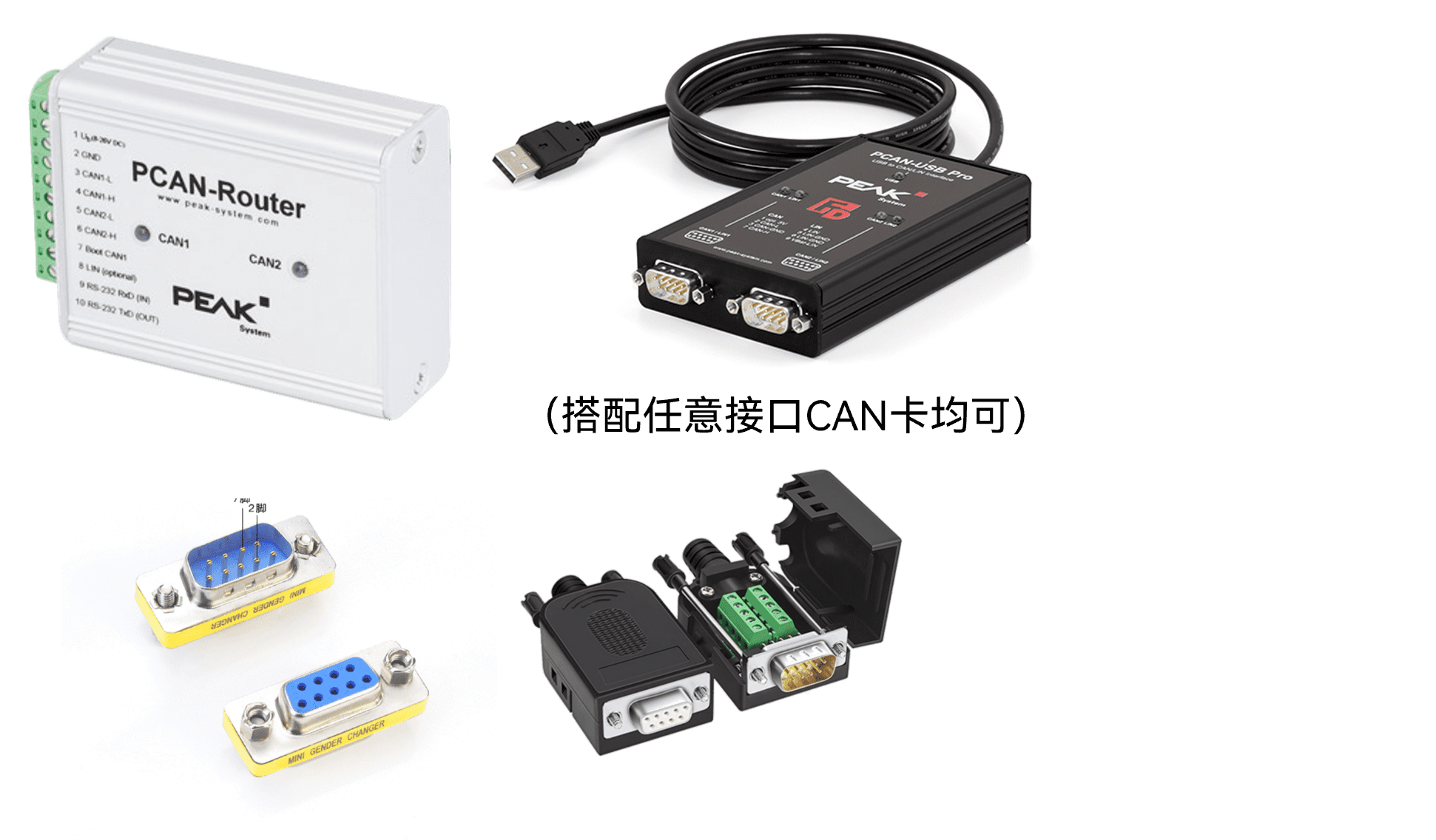 PCAN-Router-双通道CAN总线路由器 - CAN总线网关 - 虹科智能互联