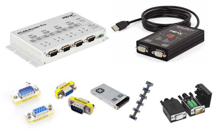 PCAN-Router Pro - 4通道CAN网关/路由器/数据记录仪 - 虹科智能互联