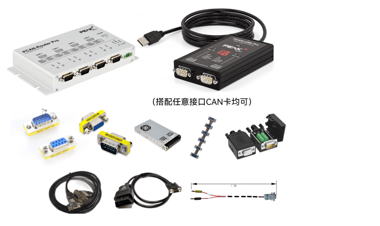 PCAN-Router Pro - 4通道CAN网关/路由器/数据记录仪 - 虹科智能互联