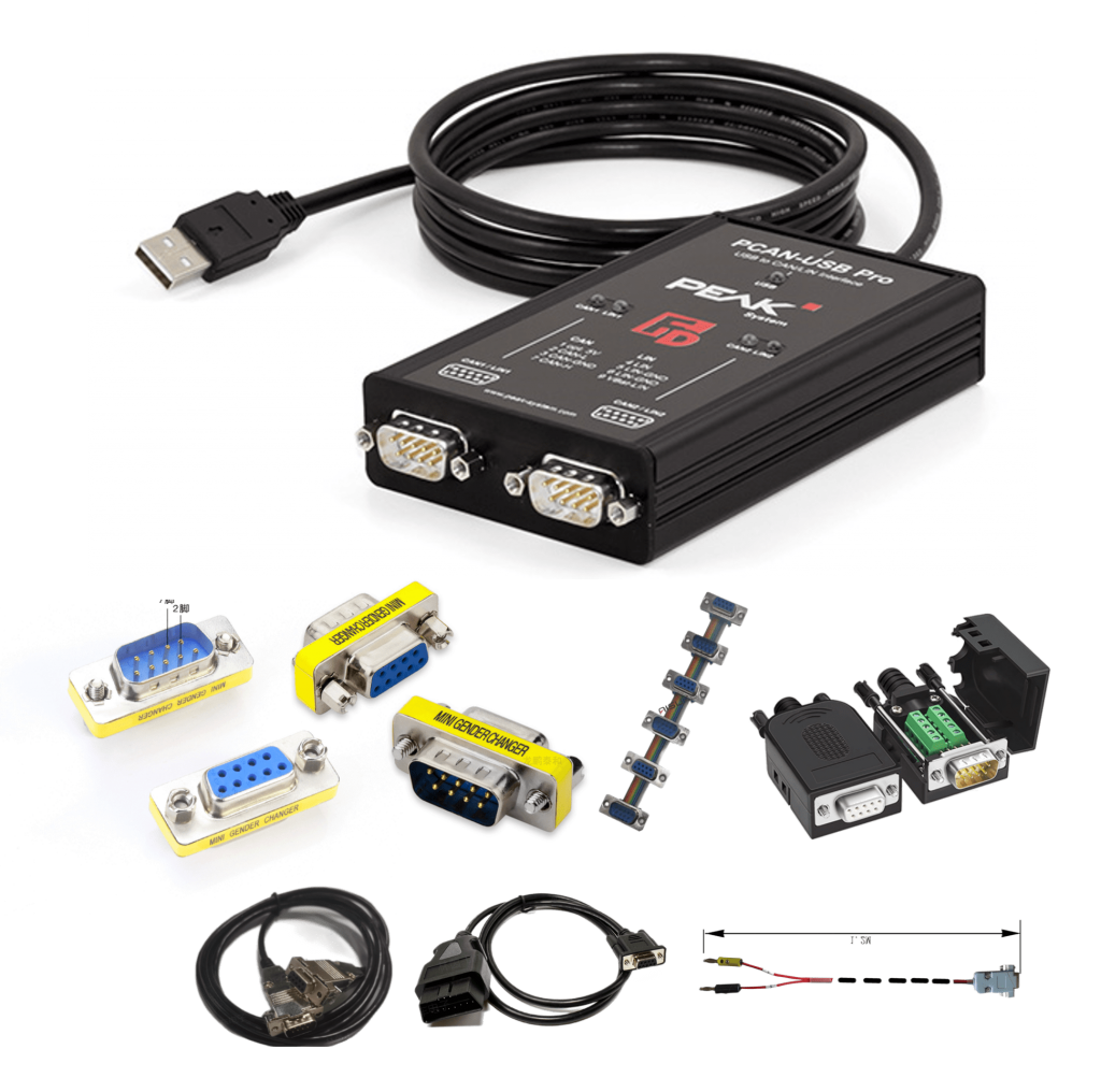 PCAN-USB pro FD-双通道CAN FD/LIN转USB接口卡 - 虹科智能互联