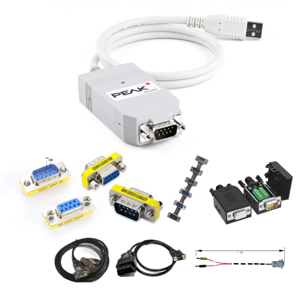 CAN(FD)/LIN总线接口配件套装 - 虹科智能互联