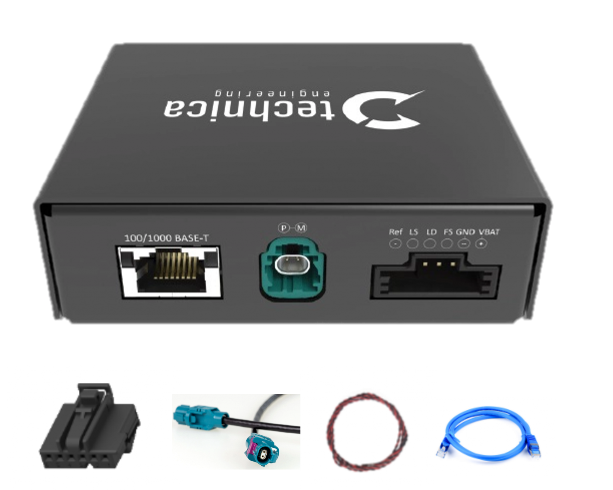 车载以太网转换器配件套装 - 虹科智能互联