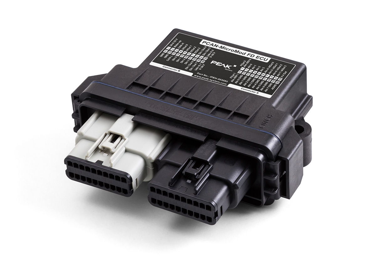 PCAN-MicroMod FD ECU -通用可控制单元 - 虹科智能互联
