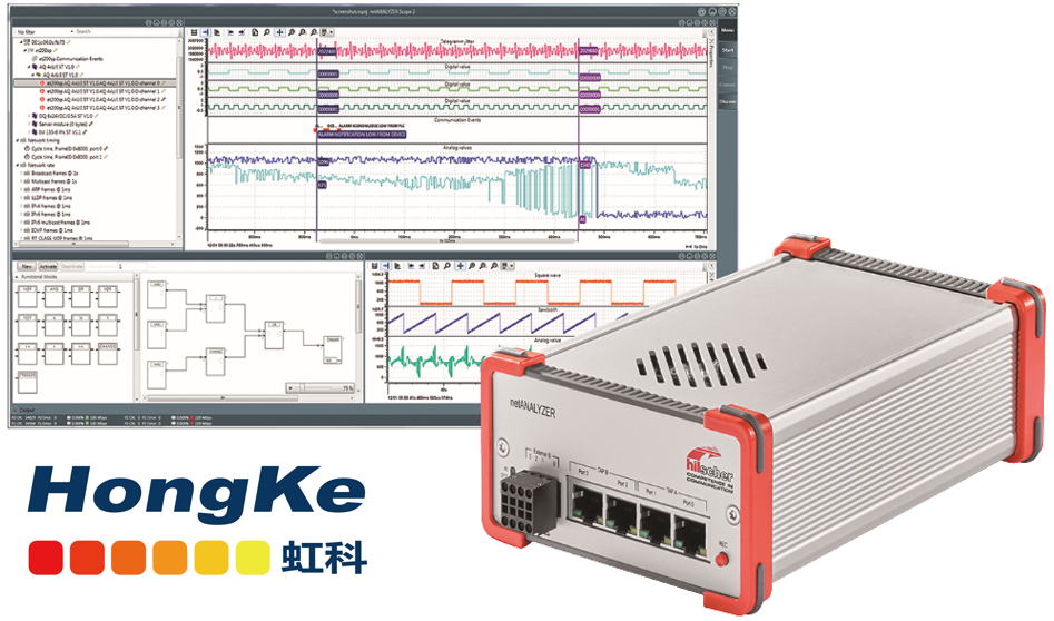 以太网分析仪netANALYZER在EtherCAT网络的测试举例 - 虹科智能互联