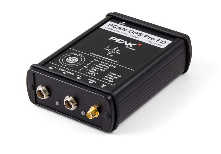 PCAN-GPS Pro FD - 带CAN FD接口的可配置传感器模块 - 虹科智能互联