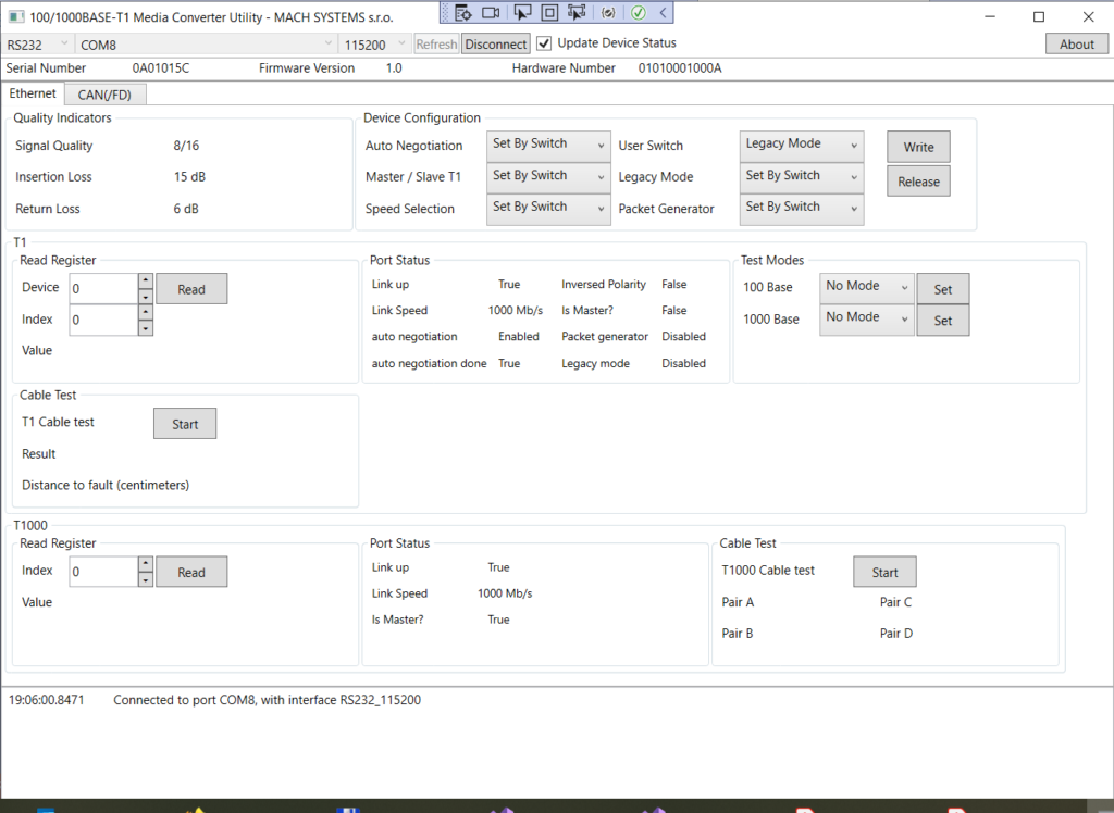 虹科Mach Systems 100/1000BASE-T1 MATEnet 媒体转换器 - 虹科智能互联